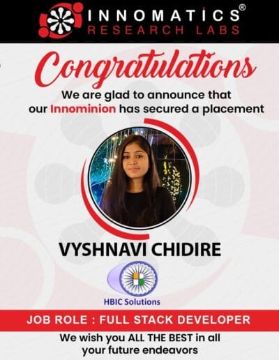 Full Stack Web Development - Innomatics Research Labs