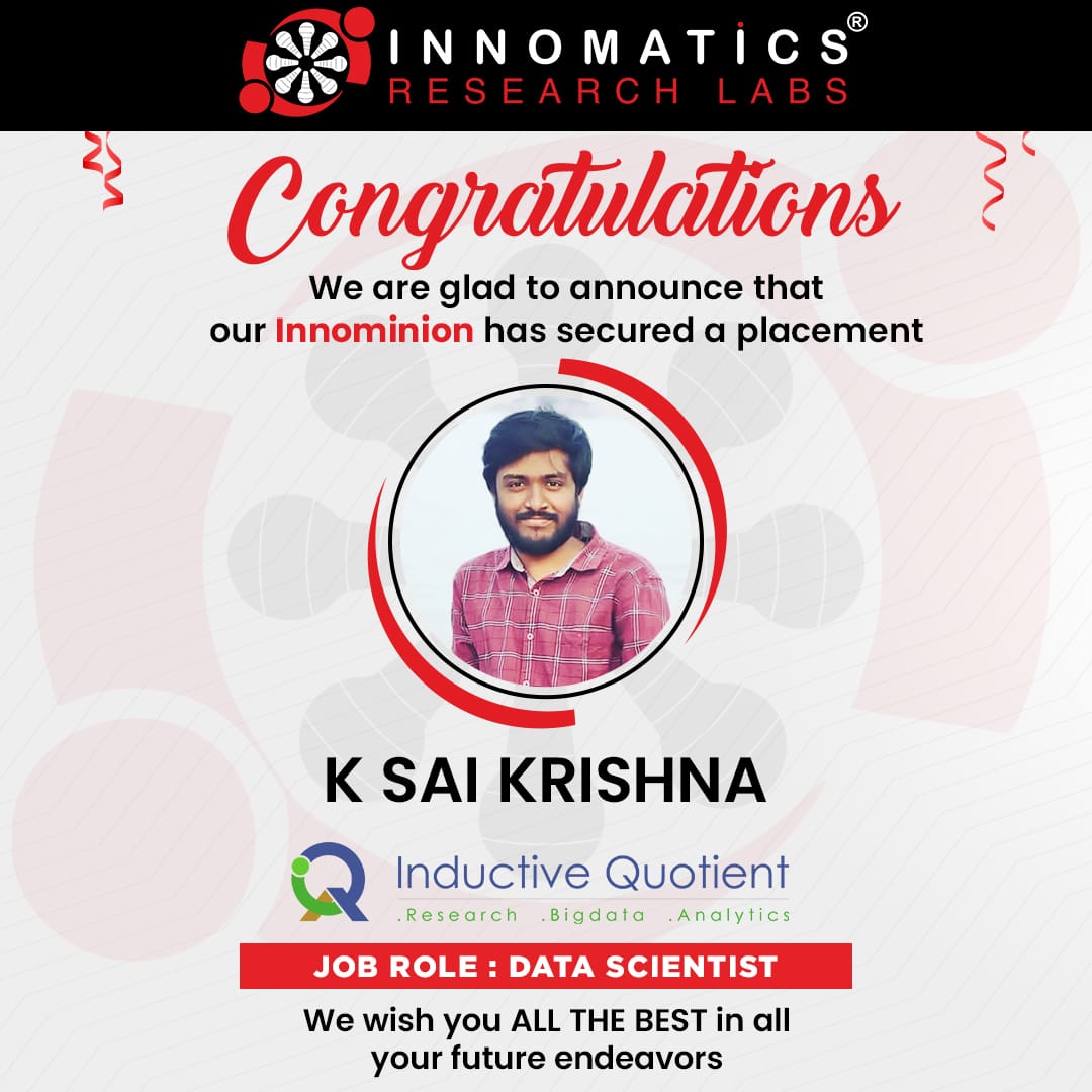 LP-Data Science Course Online and Classroom - Innomatics Research Labs