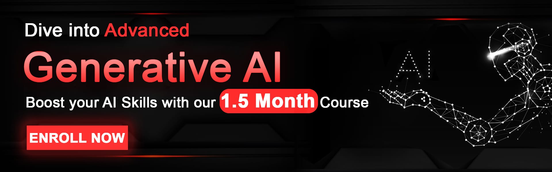 Learn Advanced Generative AI in Hyderabad - Join Innomatics!