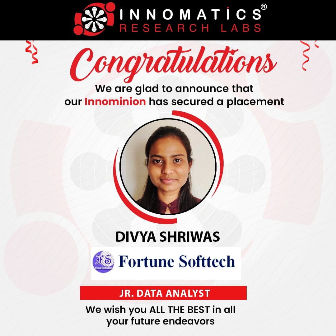 Data Science Internship - Innomatics Research Labs