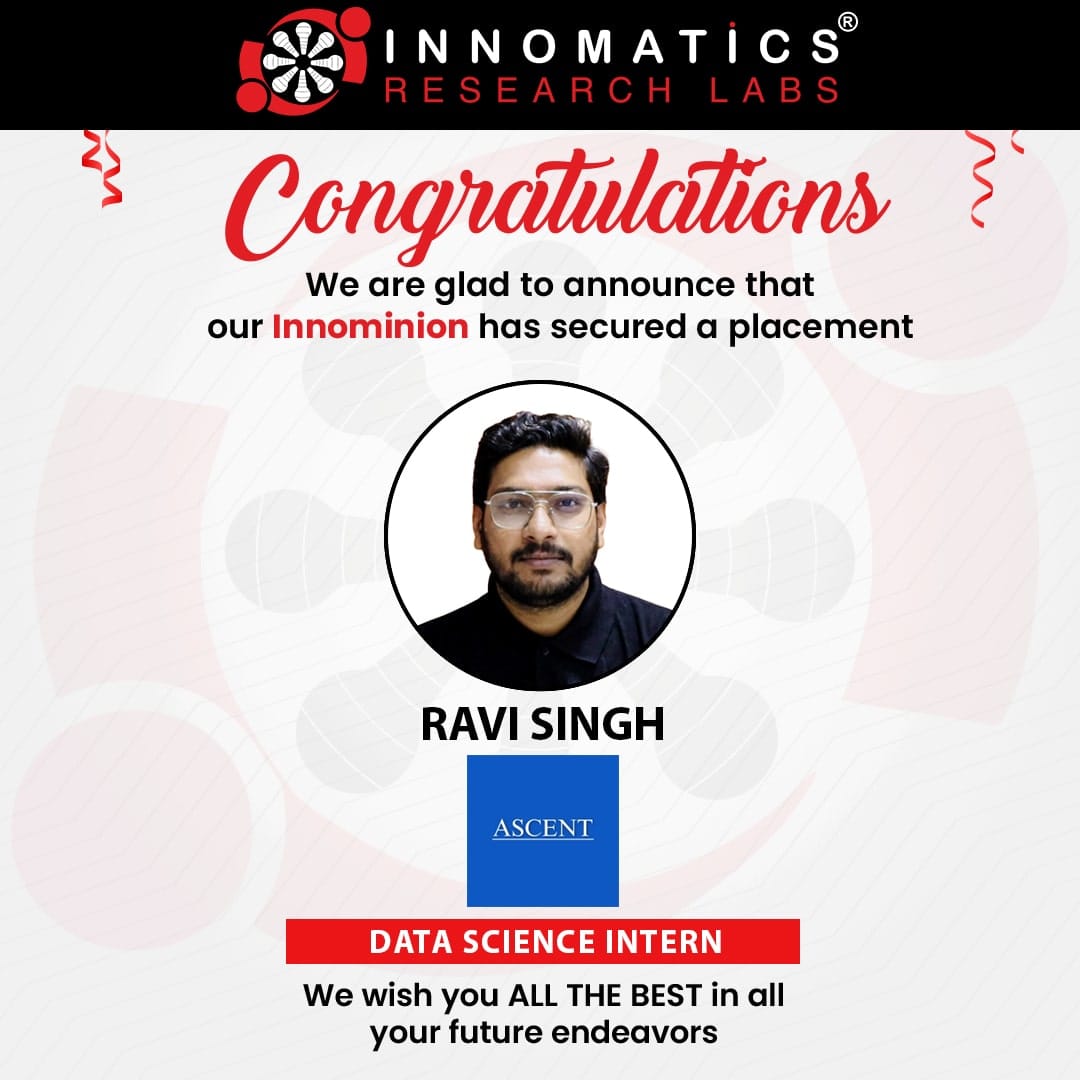 Data Science Internship - Innomatics Research Labs