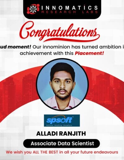 Data Science Internship - Innomatics Research Labs