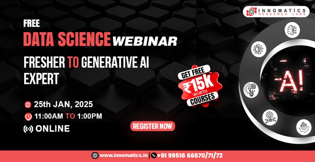 Free Online Data Science Webinar - Innomatics Research Labs